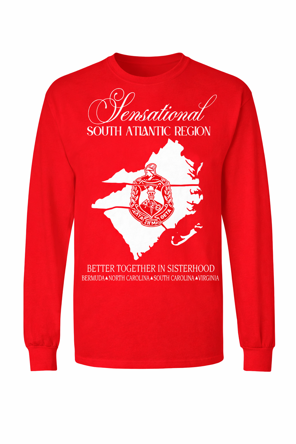 SAR Regional T-shirts Long Sleeve – Sensational South Atlantic